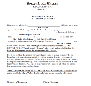 9+ Rental Guarantor Letter Templates + Tips for Writing One