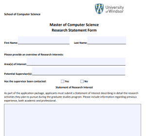 14 BEST Research Statement PDF Samples