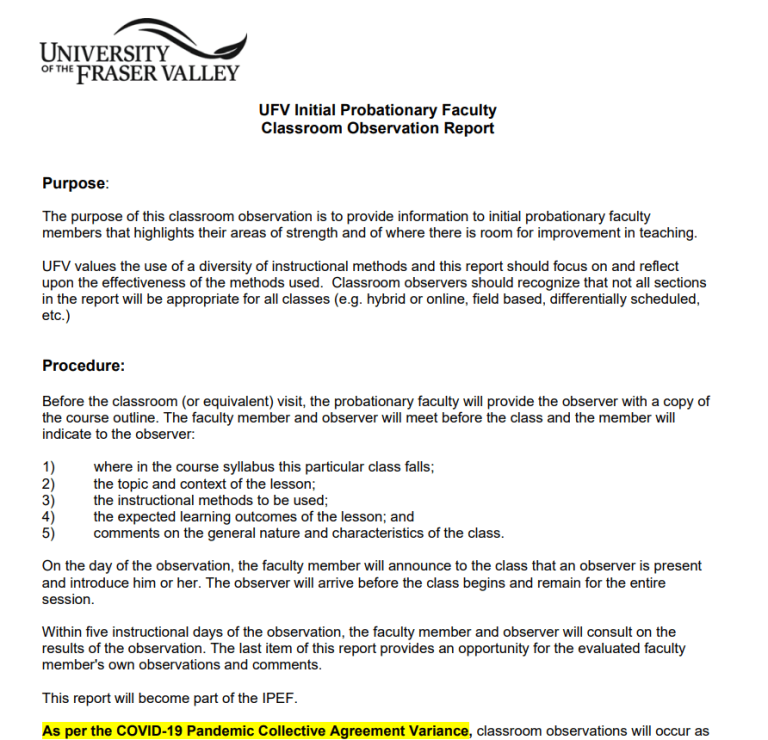 16+ Classroom Observation Report Samples [PDF & WORD]