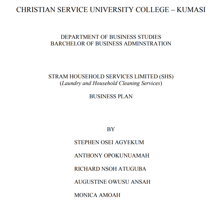 11+ Printable Cleaning Service Business Plan Templates in PDF