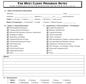 15+ Excellent Progress Note Templates (Editable in WORD)