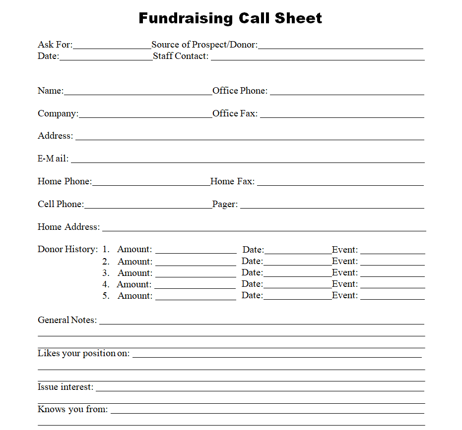 22+ Professional Call Sheet Templates [WORD & EXCEL]