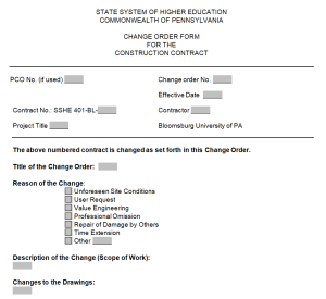 26+ FREE Change Order Templates in MS WORD