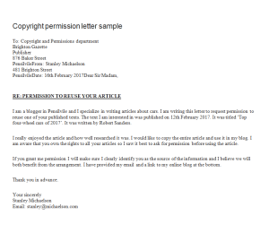 23+ Useful Permission Letter Templates in MS WORD
