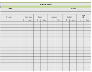 27+ Professional Sales Report Templates [in WORD & EXCEL]