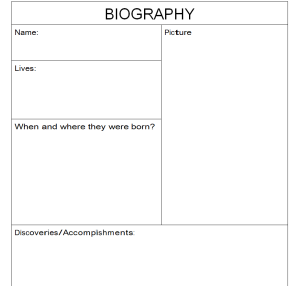 14+ Remarkable Biography Word Templates
