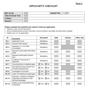 32+ Useful Checklist Templates in MS WORD