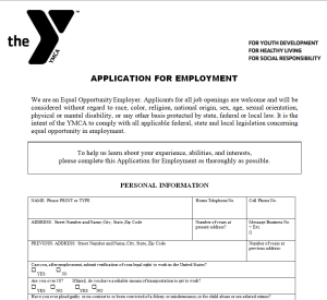 16+ Handy Employment Application Templates in MS WORD