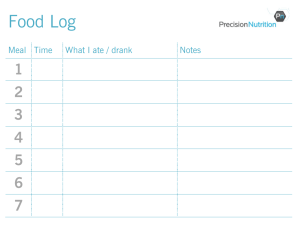 35+ Practical Use Food Log Templates [Word, Excel, PDF]