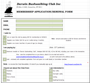 27+ Sample Membership Application Form Templates [Word, Excel, PDF]