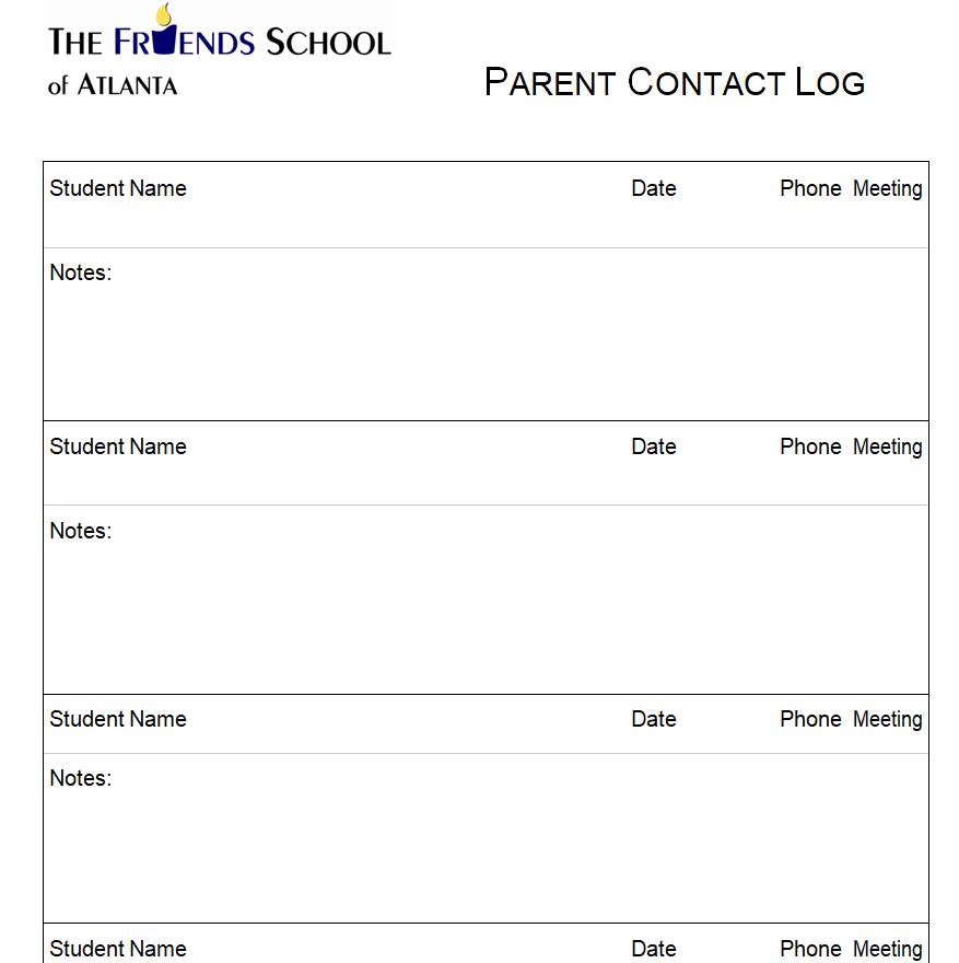 18+ Real Use Parent Communication Log Templates
