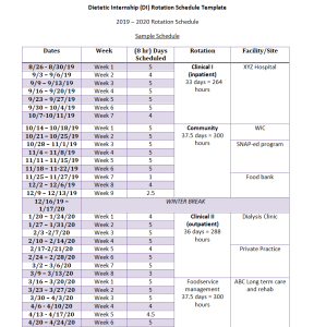 14+ Standard Rotation Schedule Templates [Word & Excel]