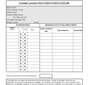 7+ Sample Self-Employment Ledger Templates [WORD & EXCEL]