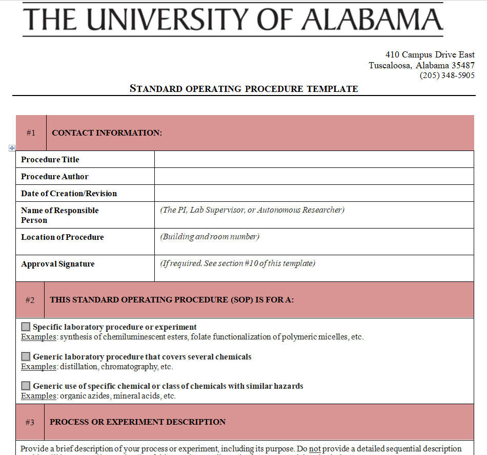 25+ BEST Standard Operating Procedure (SOP) Templates