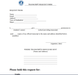 21+ BEST Transcript Request Form Templates [DOC & PDF]