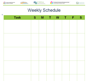 17+ Printable Weekly Schedule Templates [in WORD & EXCEL]