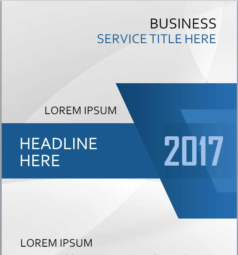 Get Top 22 FREE Cover Page Templates in MS WORD