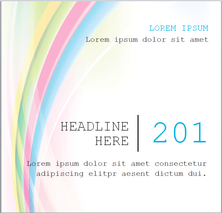 Get Top 22 FREE Cover Page Templates in MS WORD