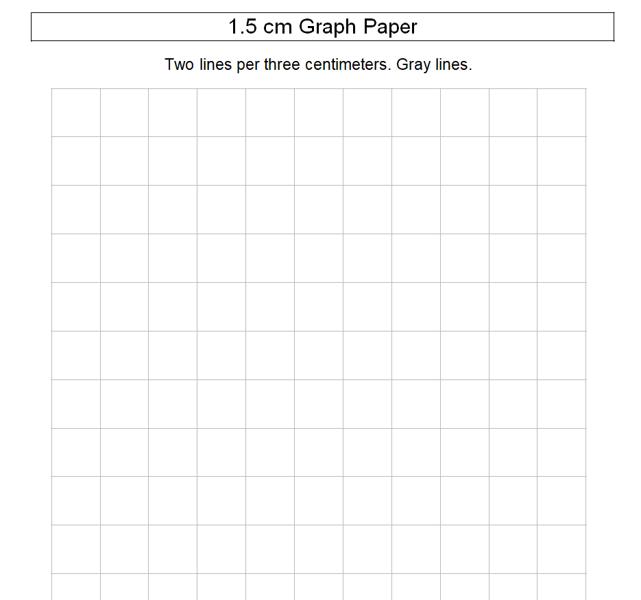 20+ Easily Printable Graph Paper Templates [WORD & PDF]