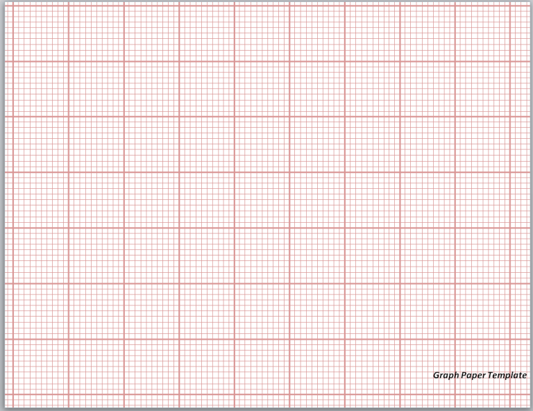 20+ Easily Printable Graph Paper Templates [WORD & PDF]