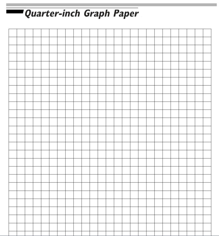 20+ Easily Printable Graph Paper Templates [WORD & PDF]