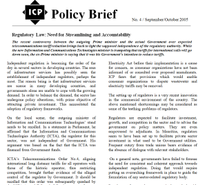 12+ Sample Policy Brief Templates in MS WORD