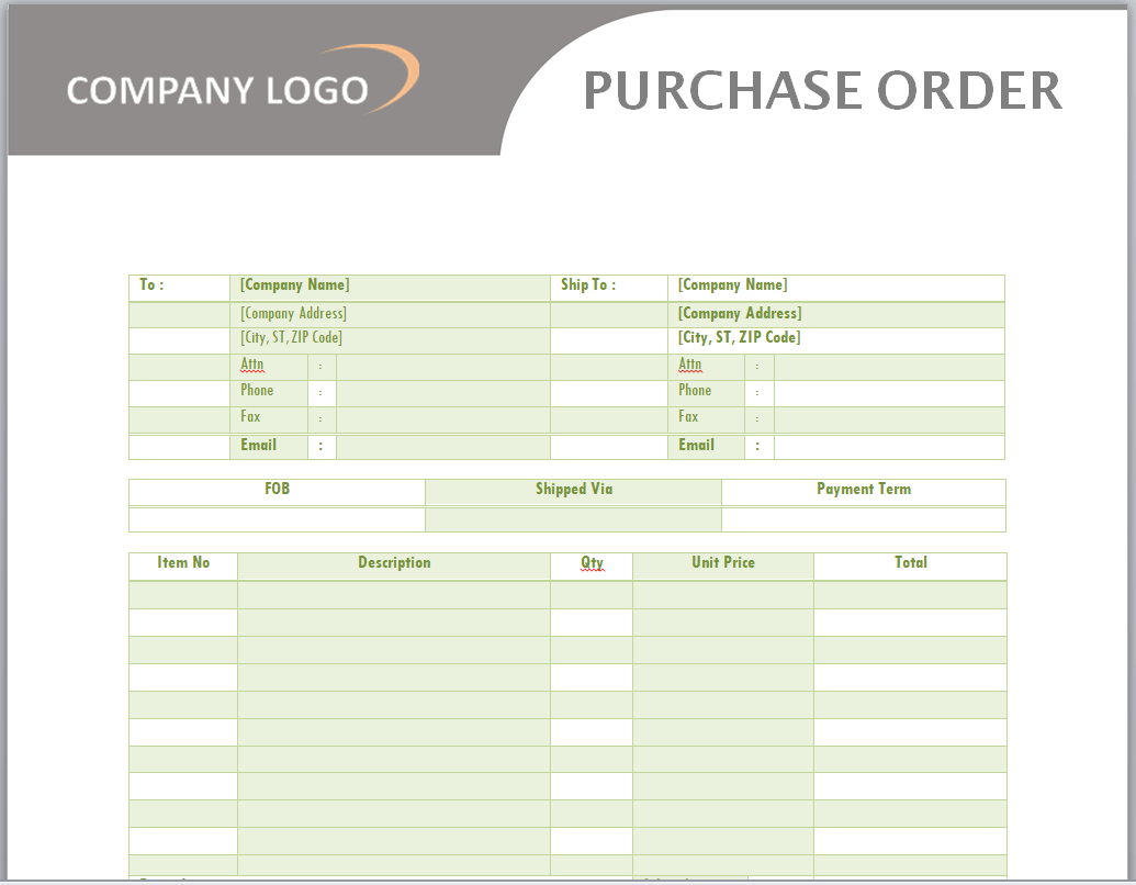 28+ Business Purchase Order Templates [Excel & Word]