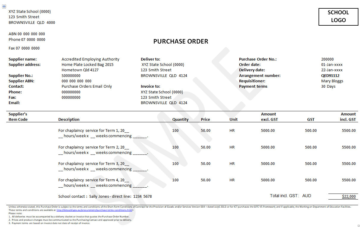 28+ Business Purchase Order Templates [Excel & Word]